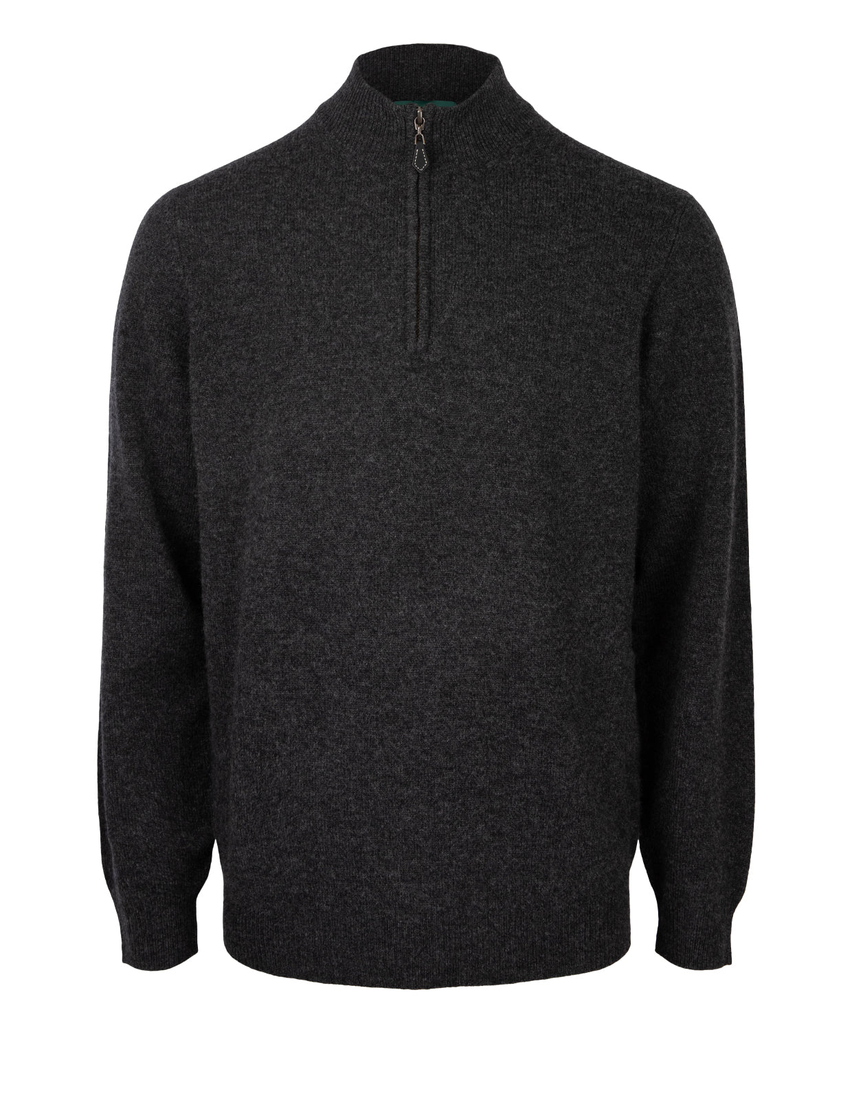 Pull Alan Paine Col zippé 100 % laine lambswool – Coriolan For Men