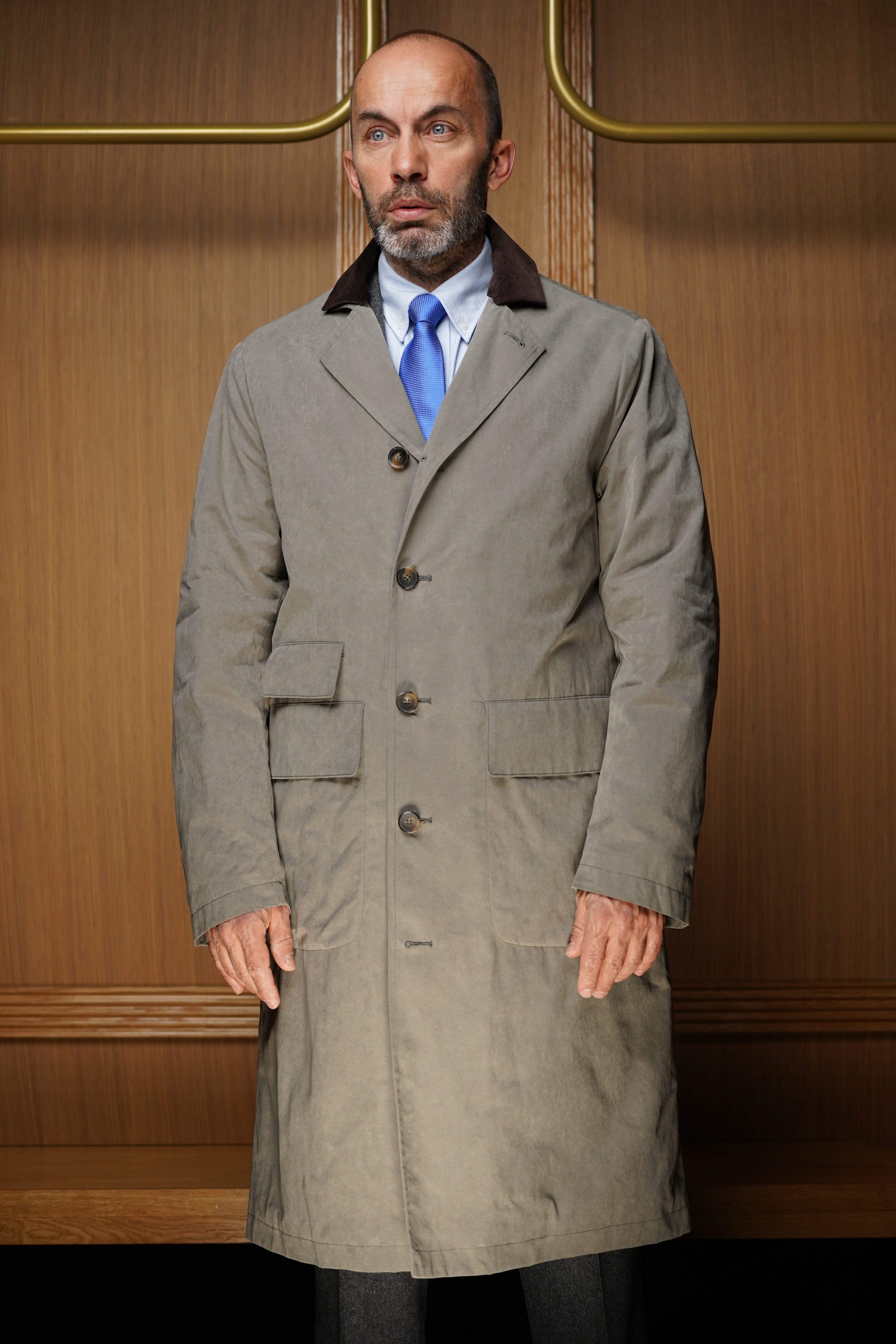Imperméable long " L'IMPERMÉABILE" Landi – Coriolan For Men